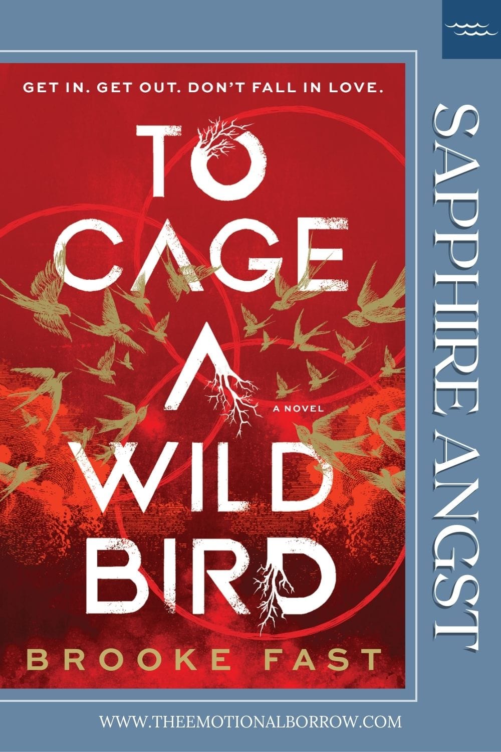 To Cage a Wild Bird Review | Sapphire Angst Dystopian Romance